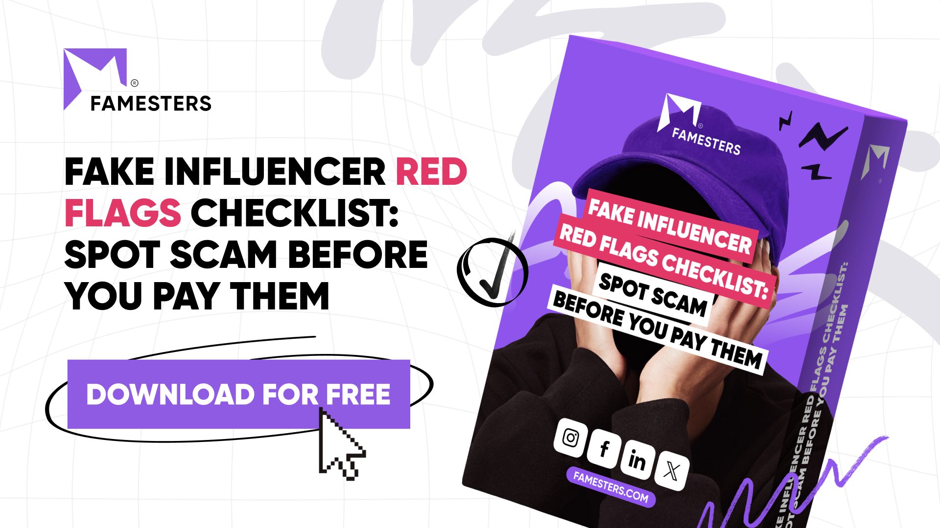 Fake influencers red flags checklist 2025 — Free PDF